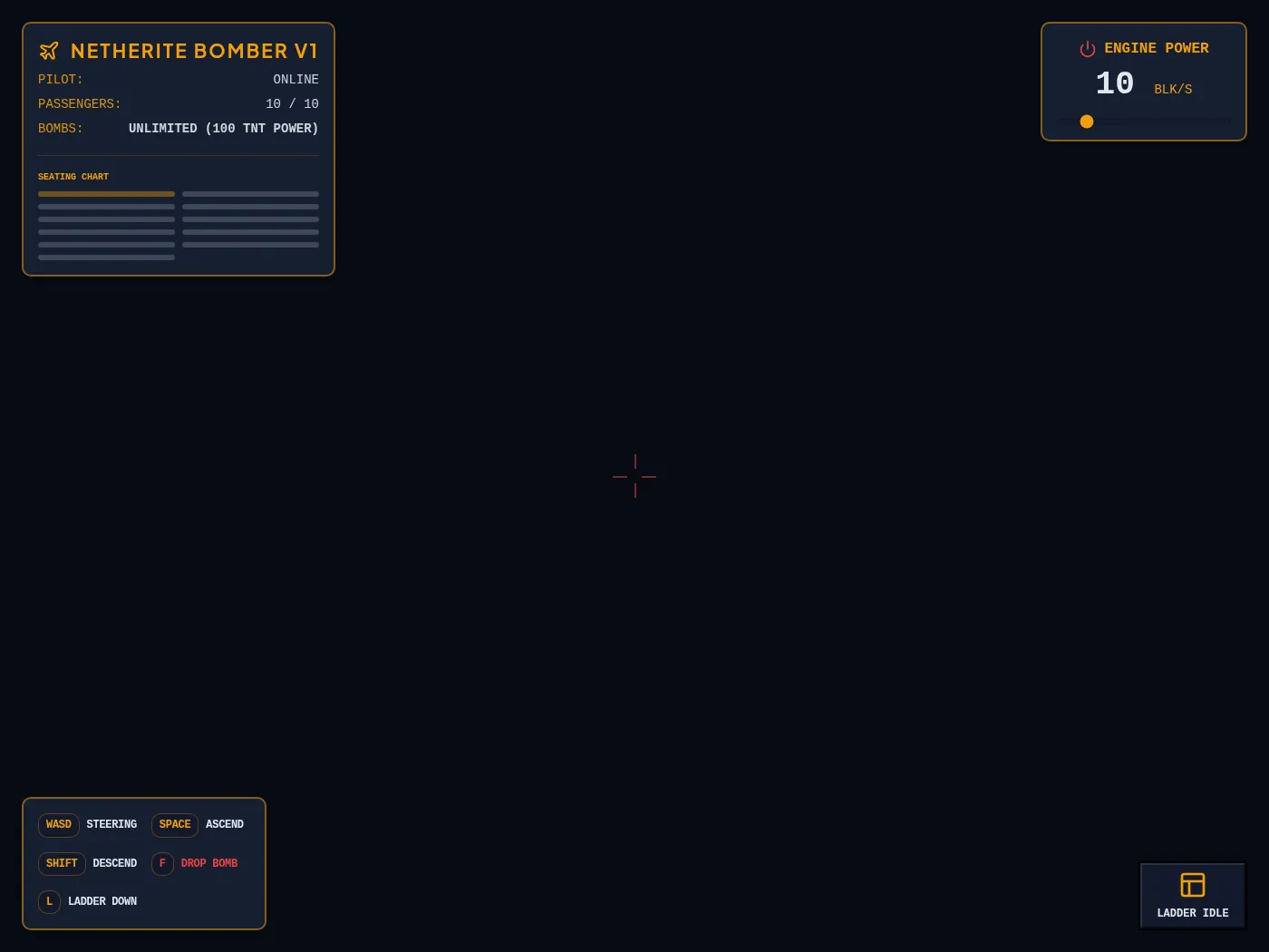 Netherite Bomber Plane