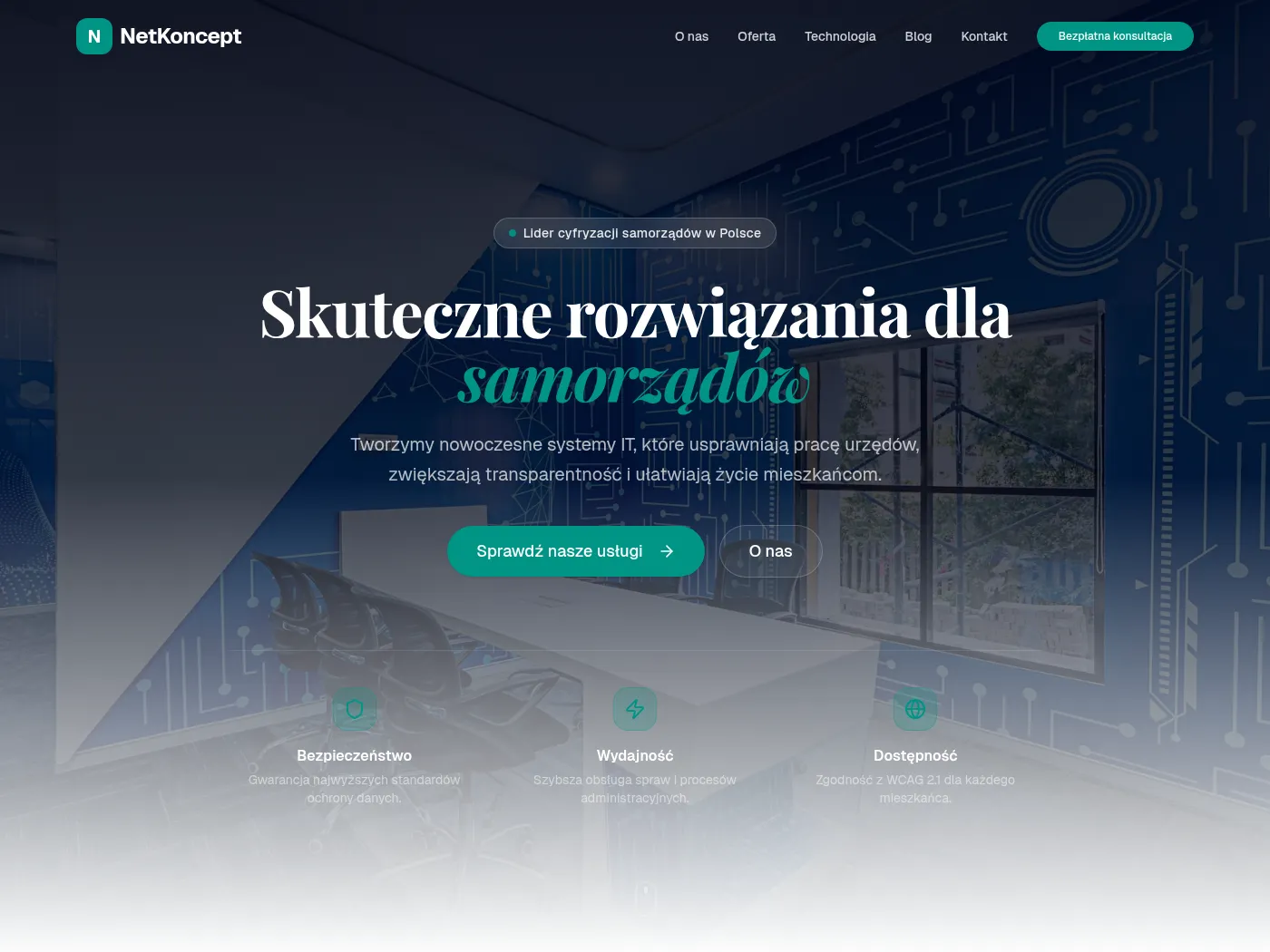 NetKoncept Bright Redesign