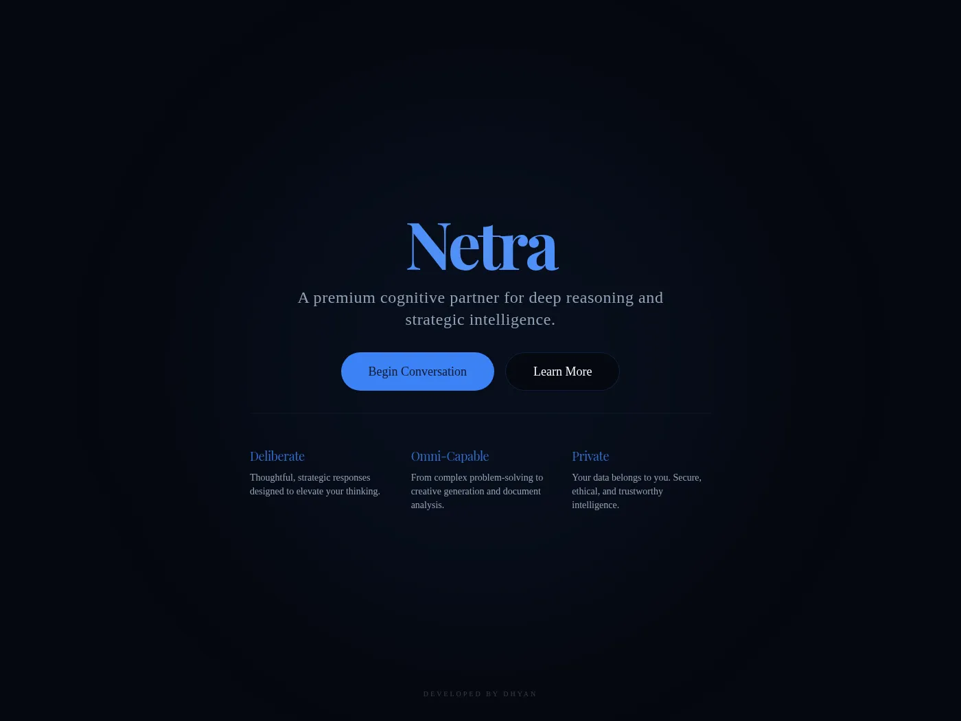Netra AI Platform