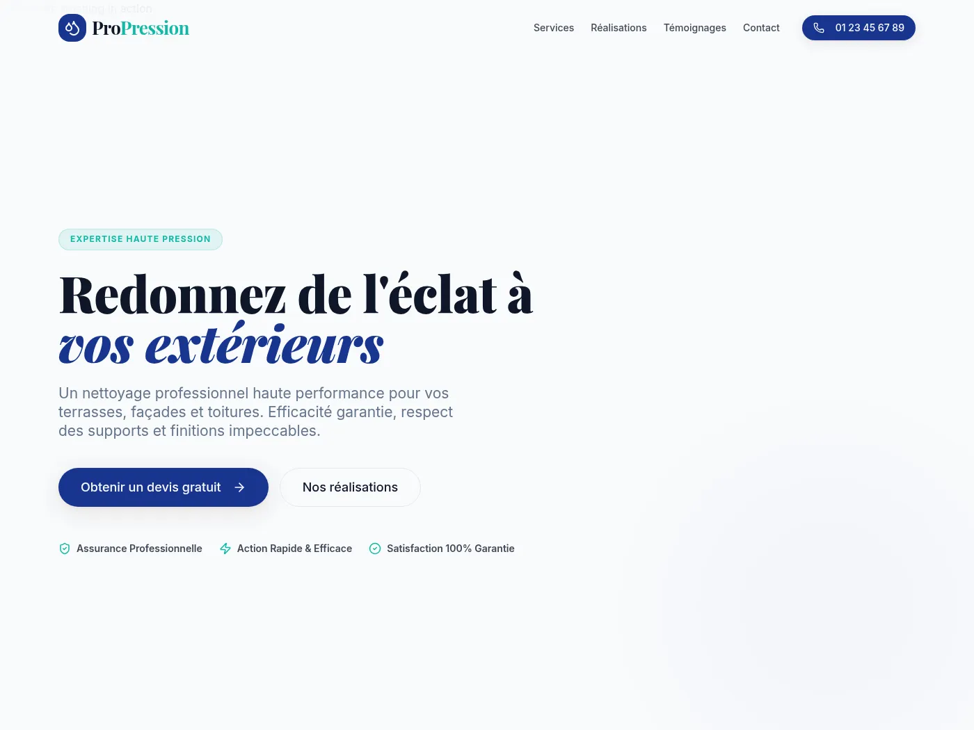 Nettoyage ProPression