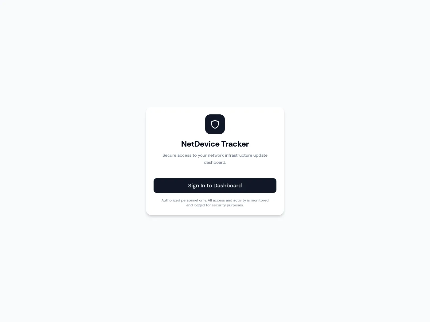 NetDevice Update Tracker
