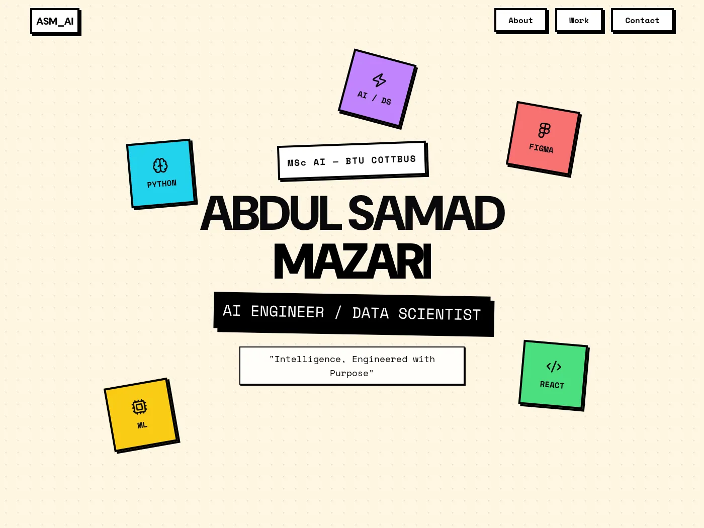 Abdul Samad Portfolio