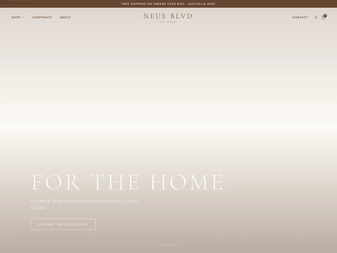 Neue Blvd Gallery Site