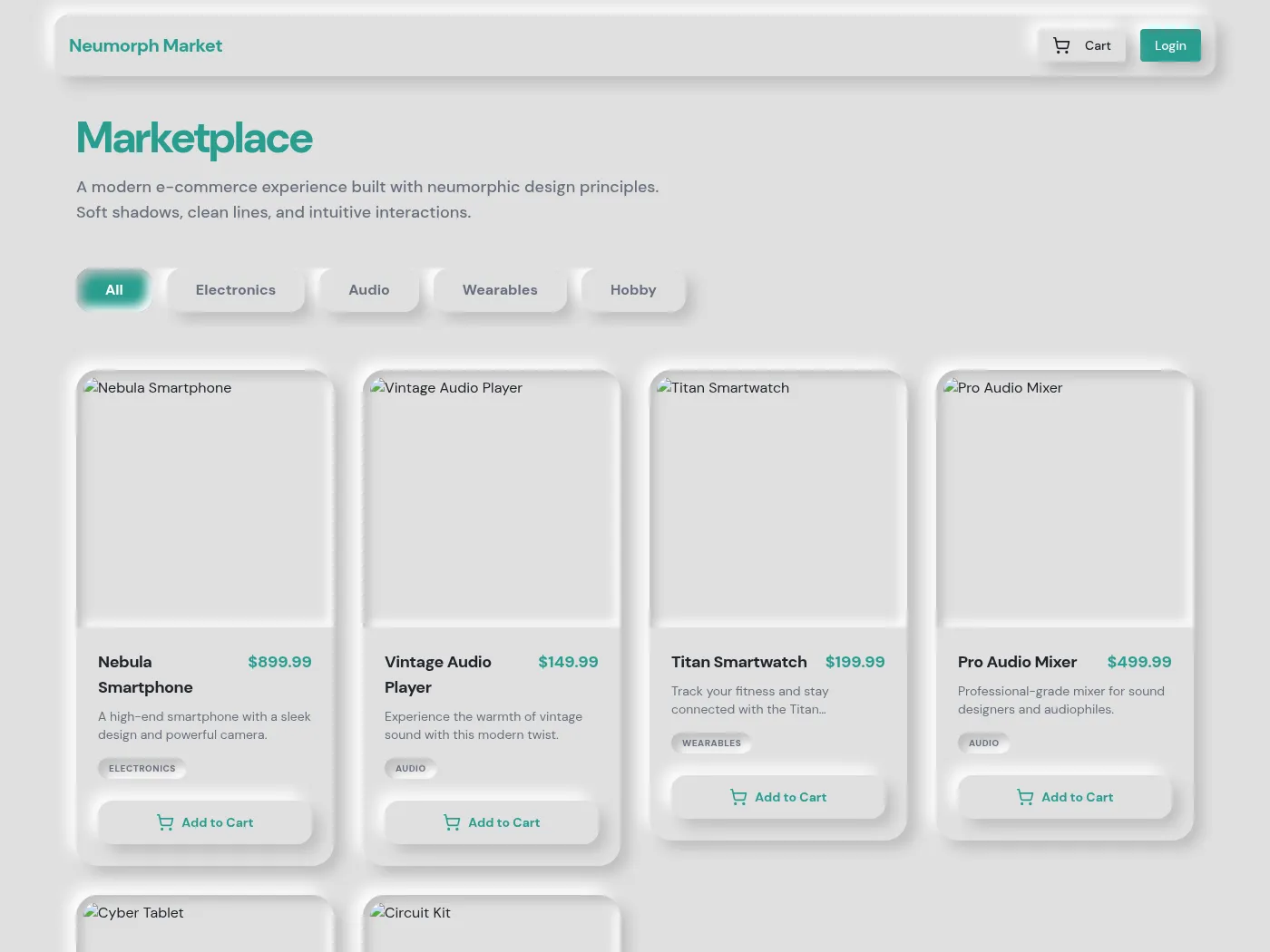 Neumorph Market