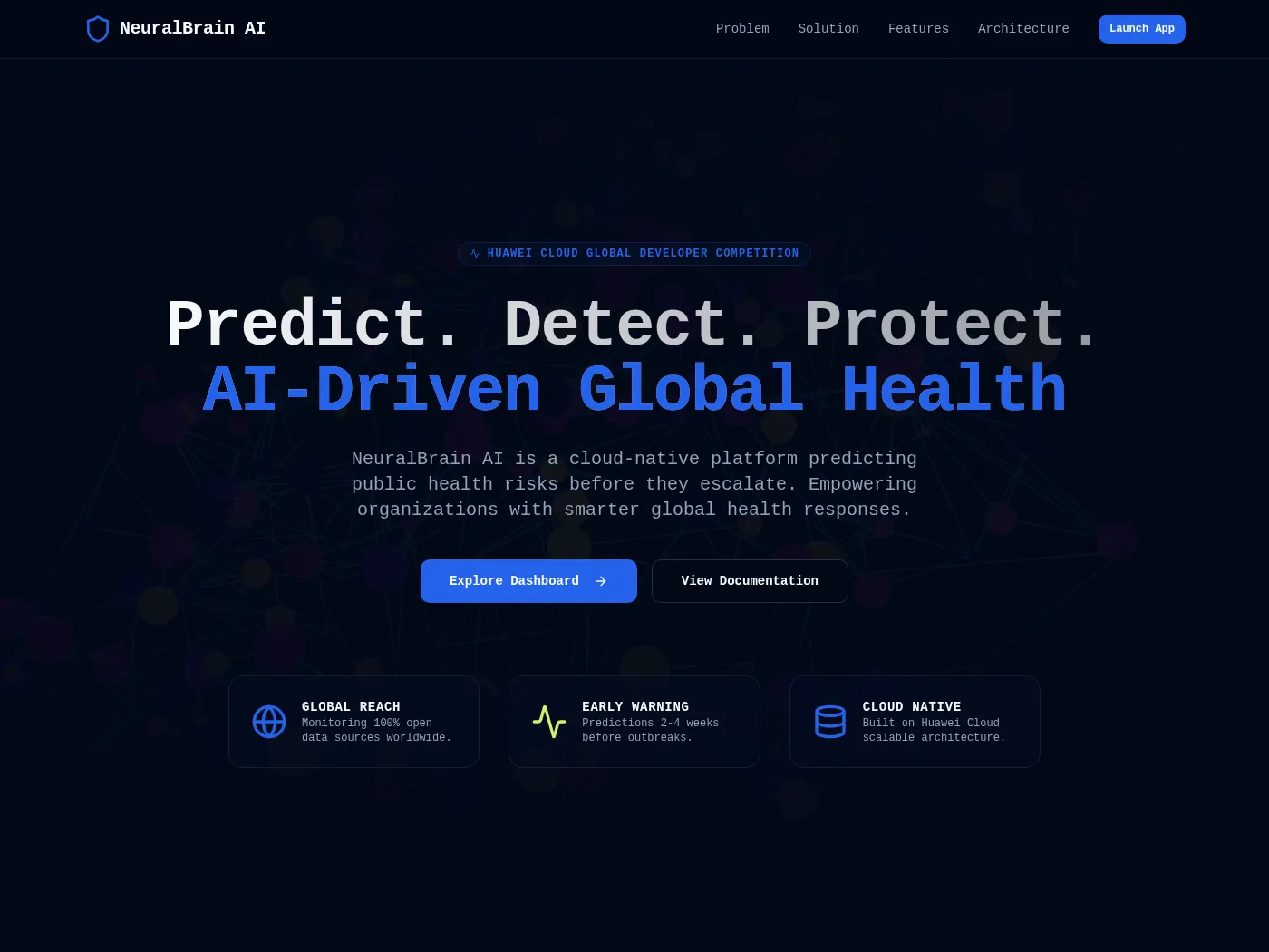 NeuralBrain AI Health Monitor