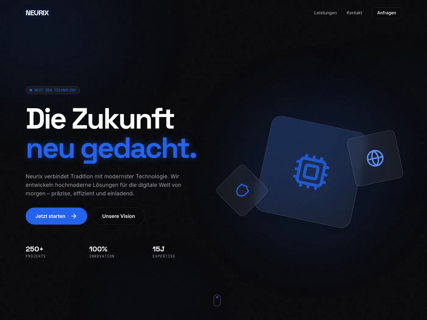 Neurix One-Page Web