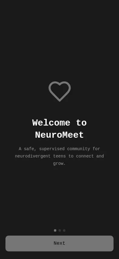 NeuroMeet Secure Chat