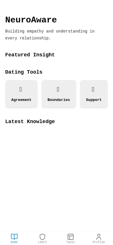 NeuroAware Dating Guide