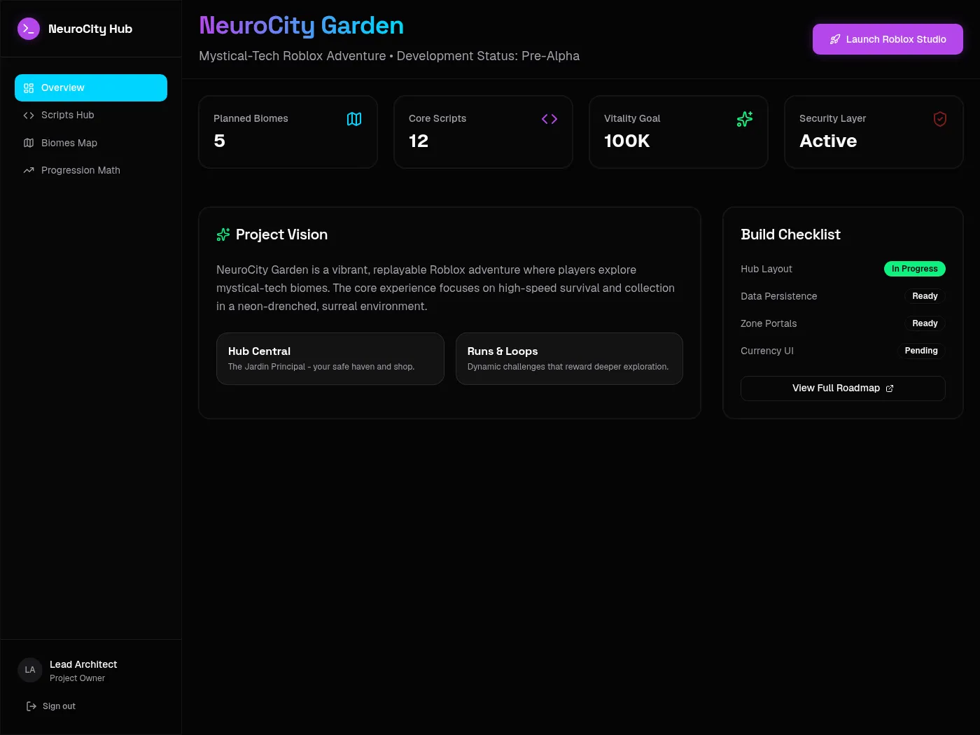 NeuroCity Garden
