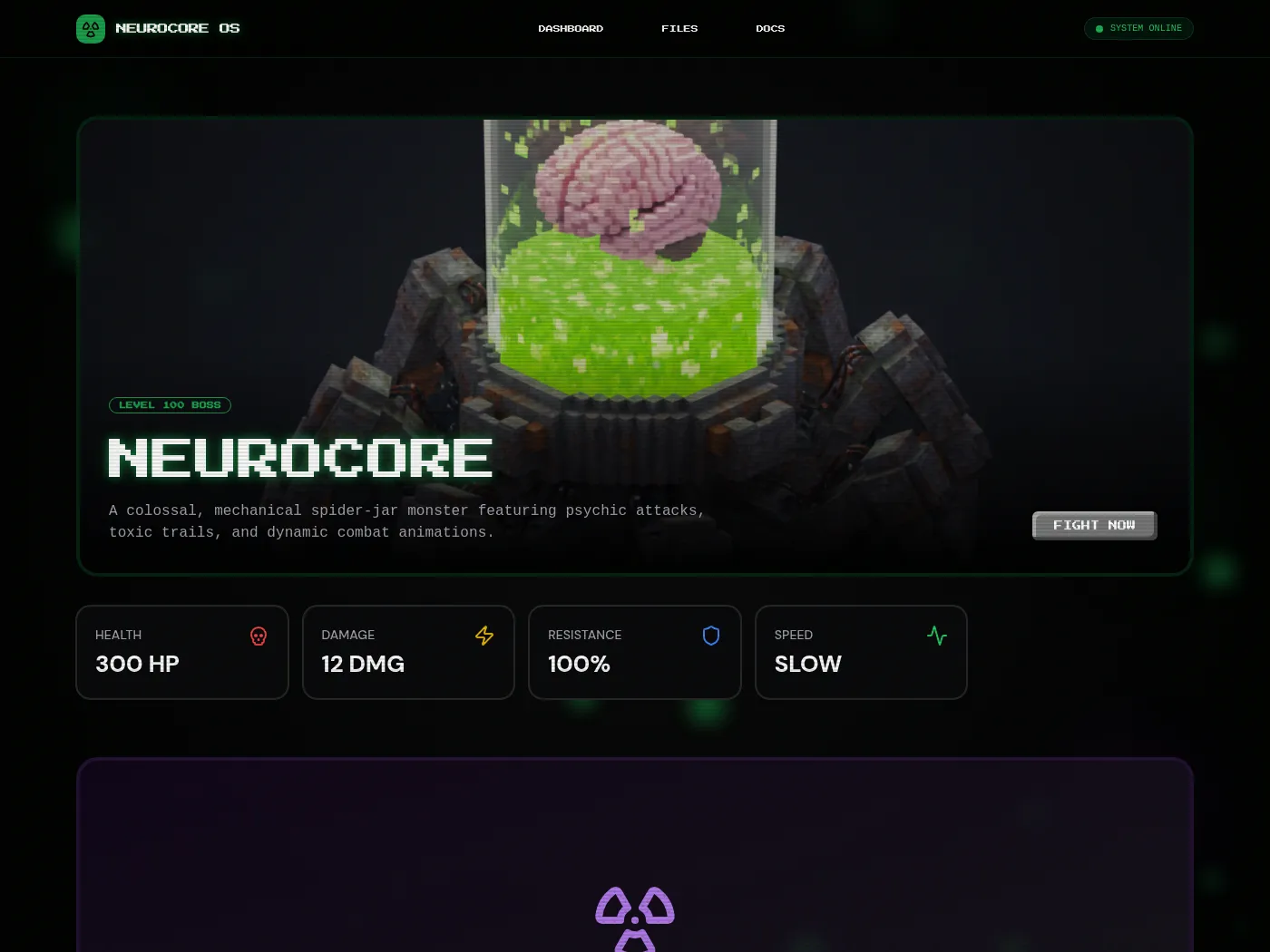 Neurocore Boss Mod