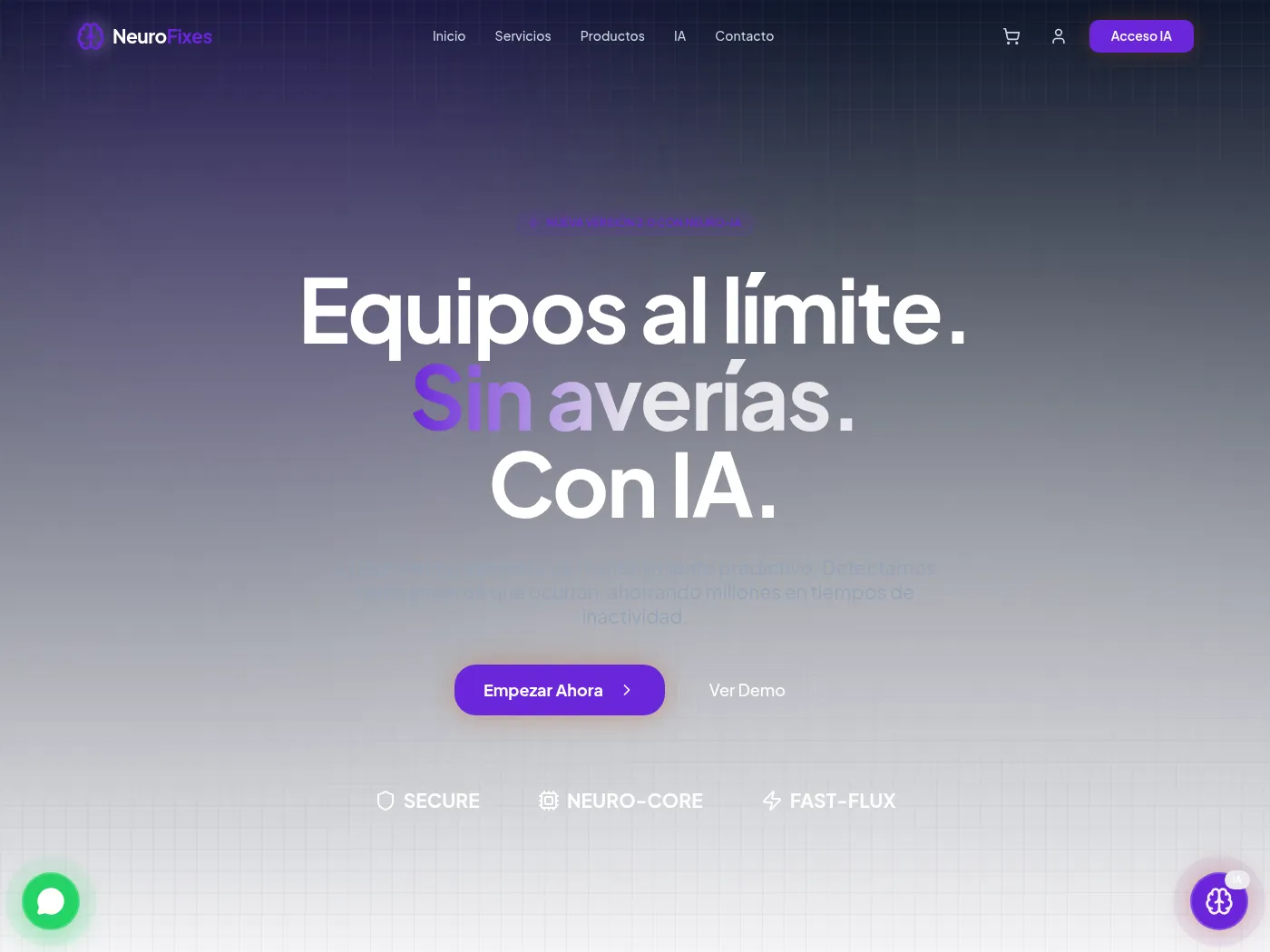 NeuroFixes Web Refresh
