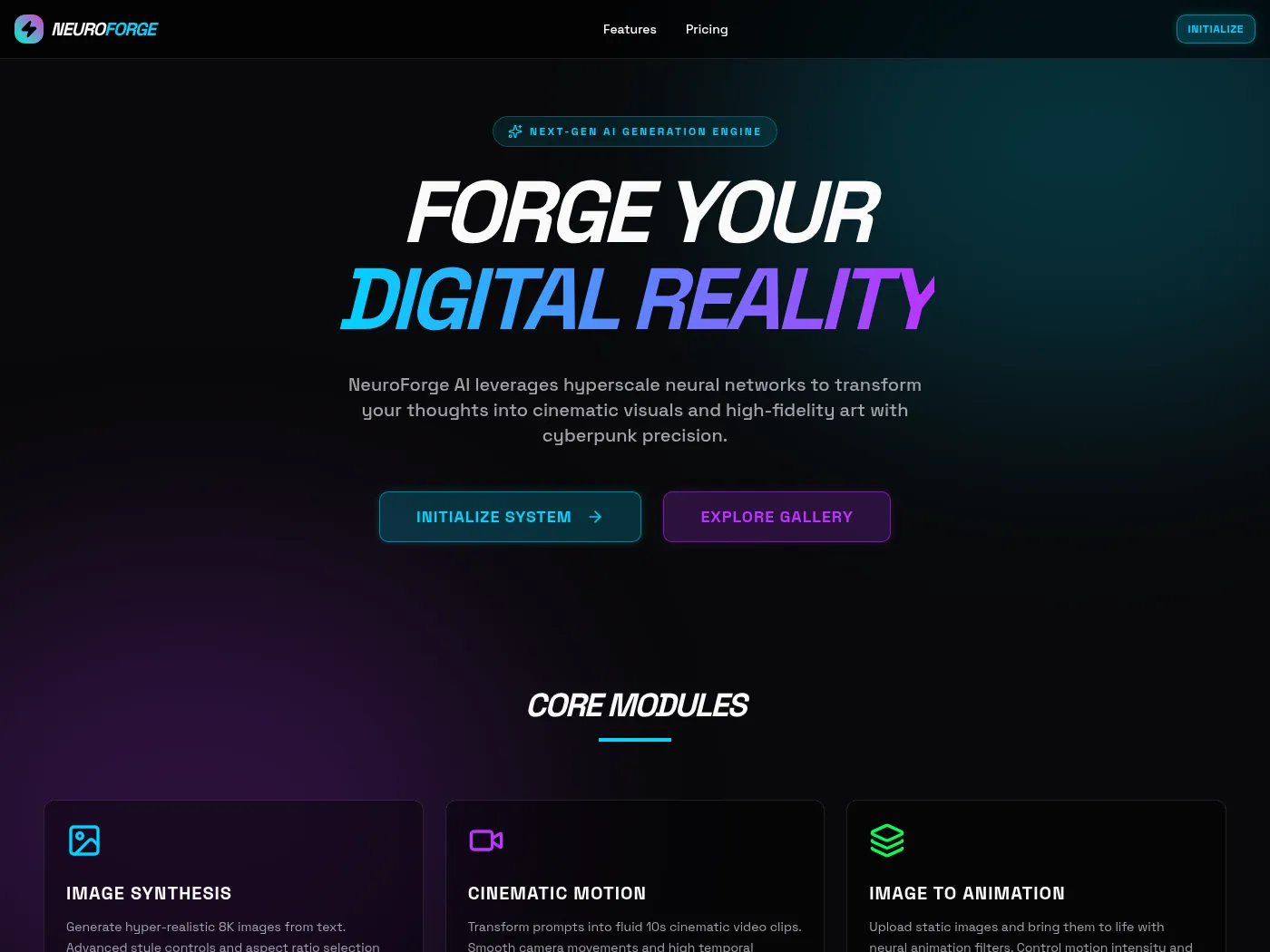 NeuroForge AI Studio