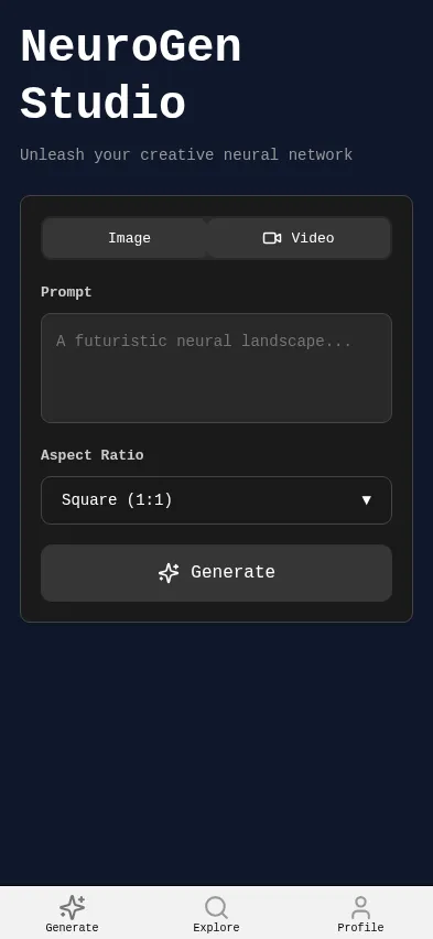 NeuroGen Studio