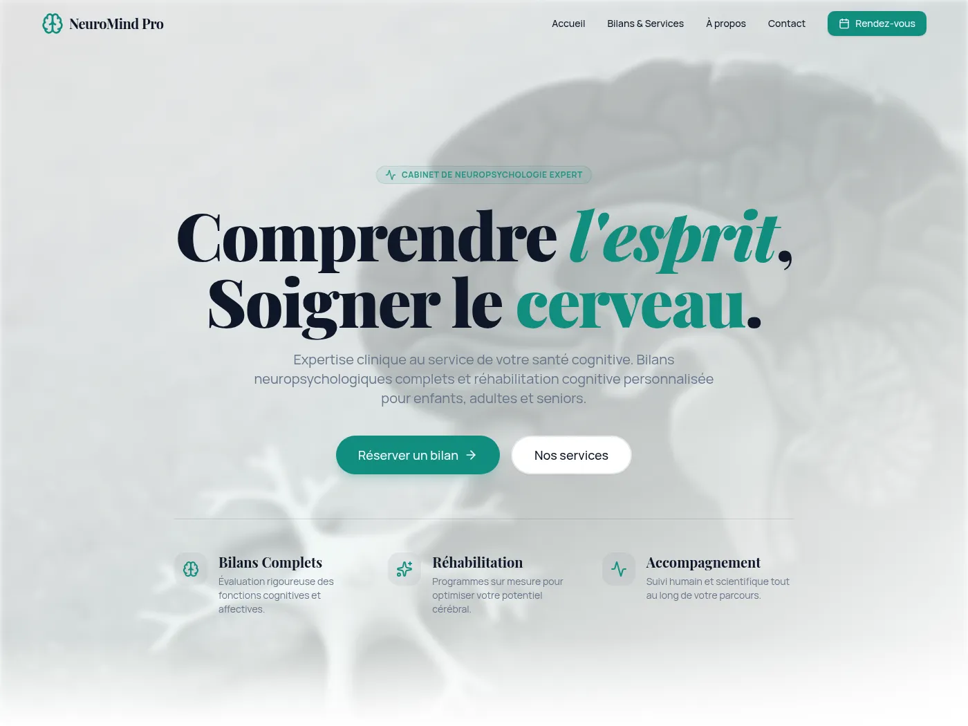 NeuroMind Pro Site