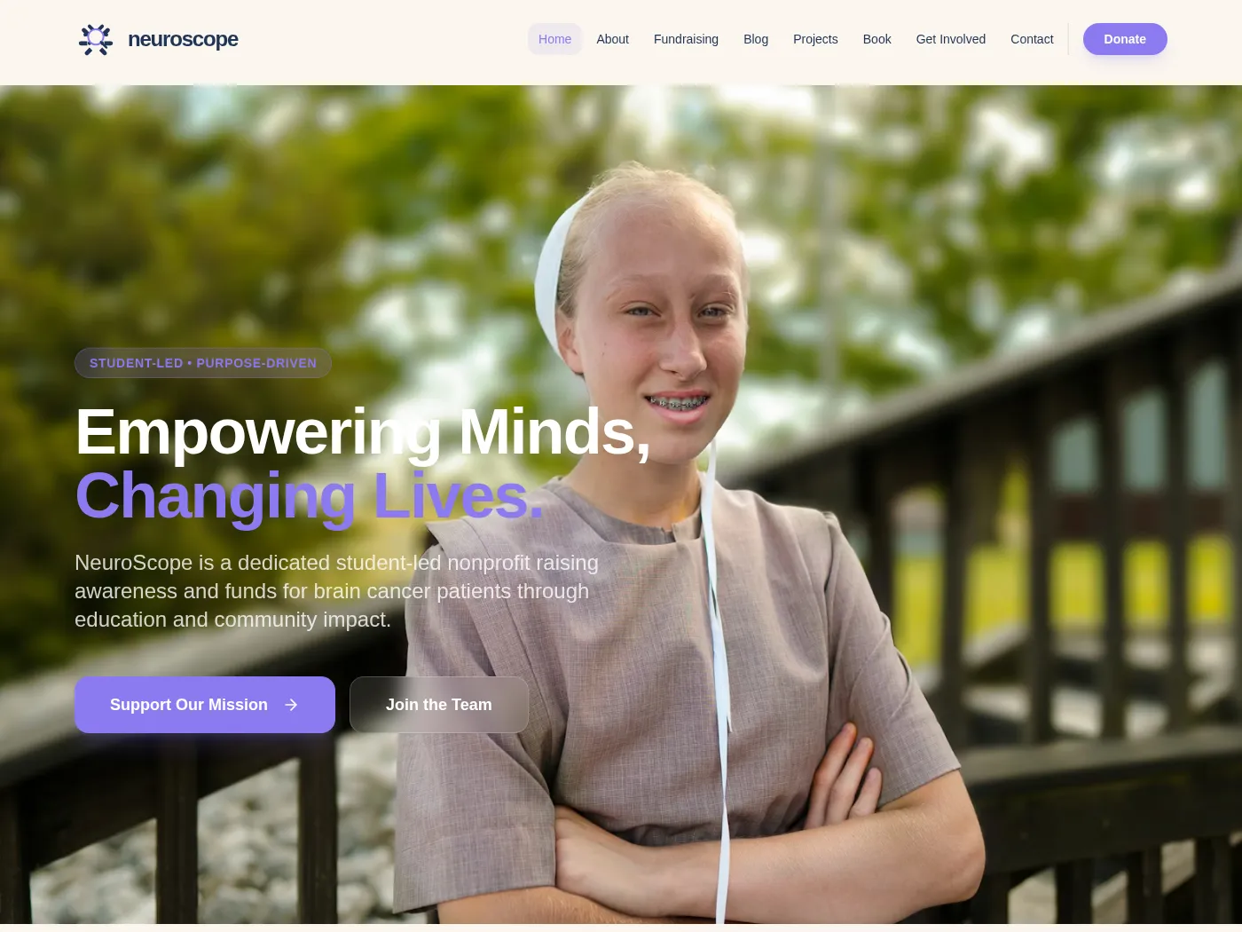 NeuroScope Nonprofit Website
