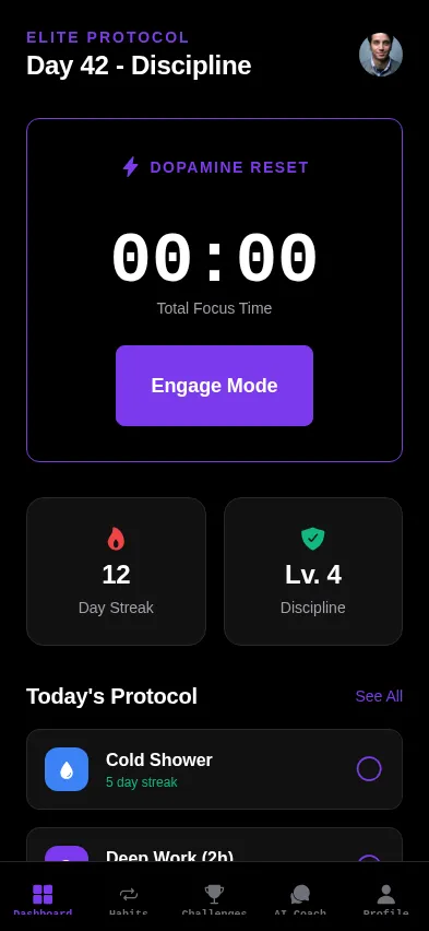 NeuroShift Focus App