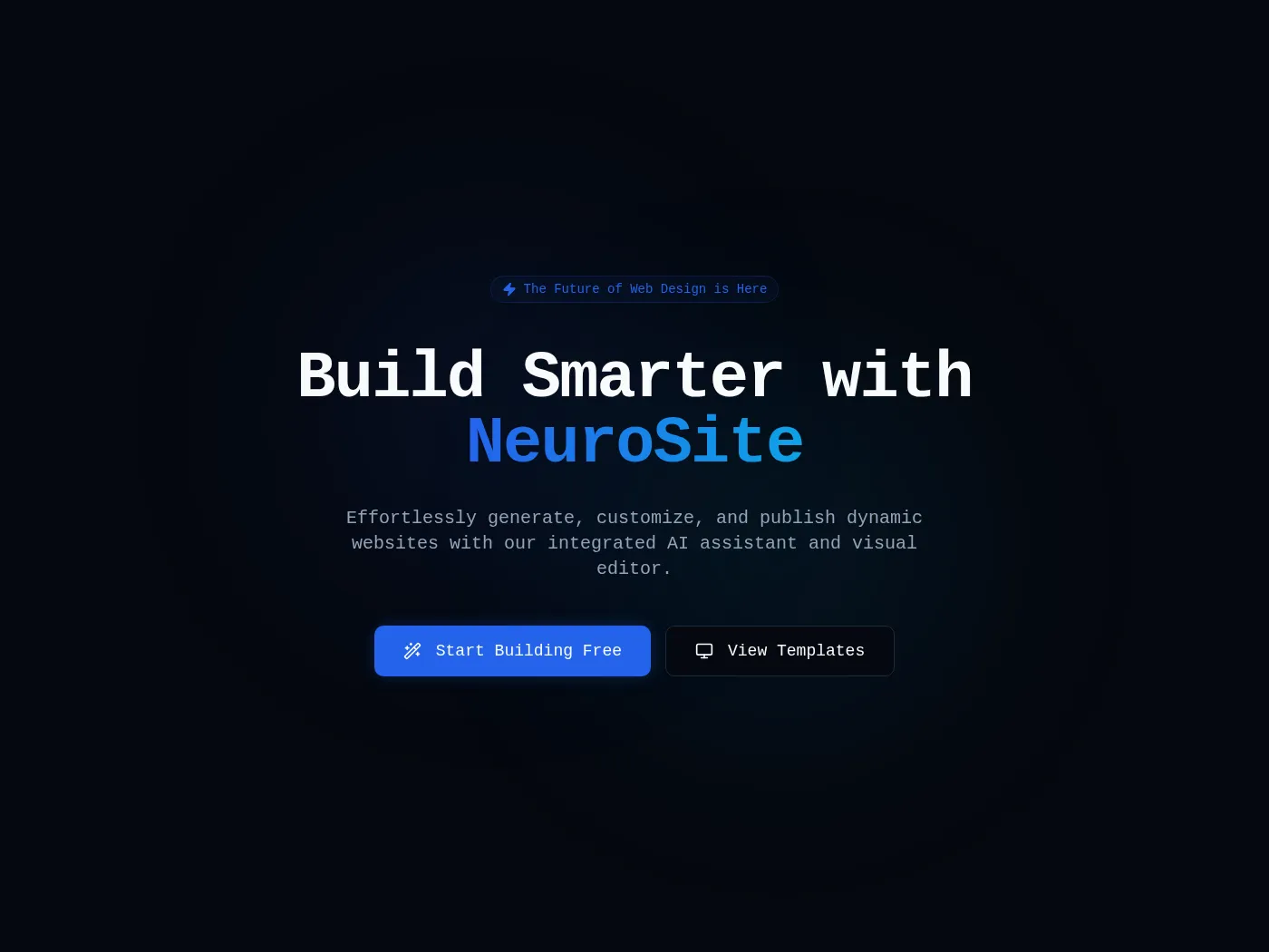 NeuroSite Builder