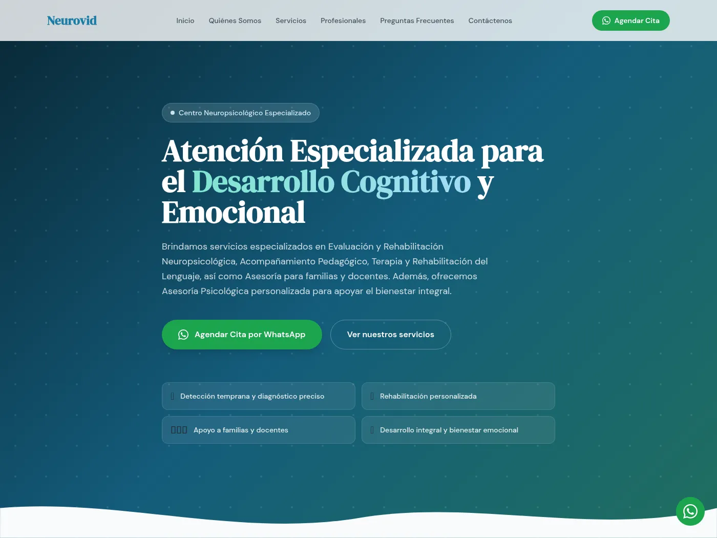 Neurovid Web Presence