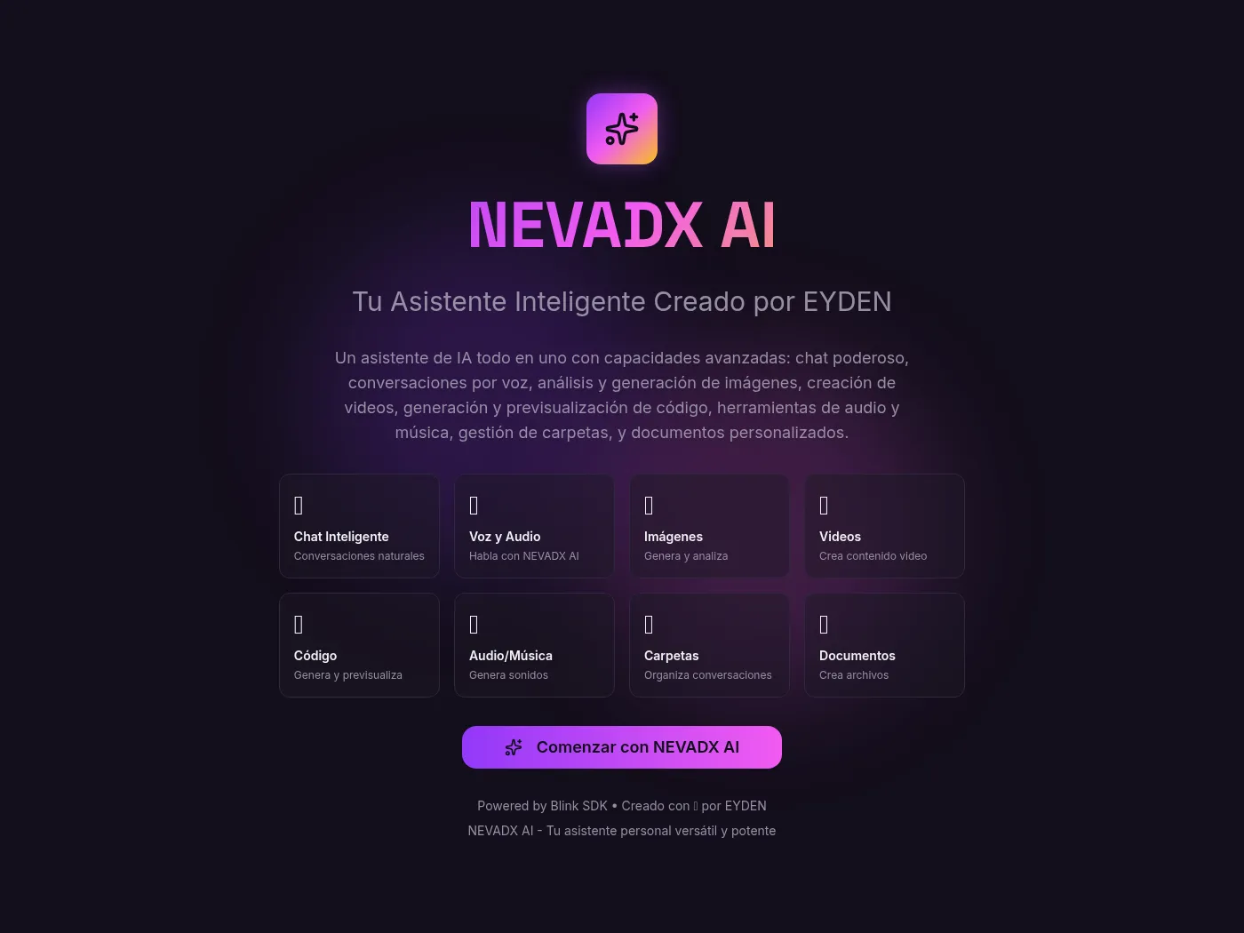 Nevadx AI Assistant