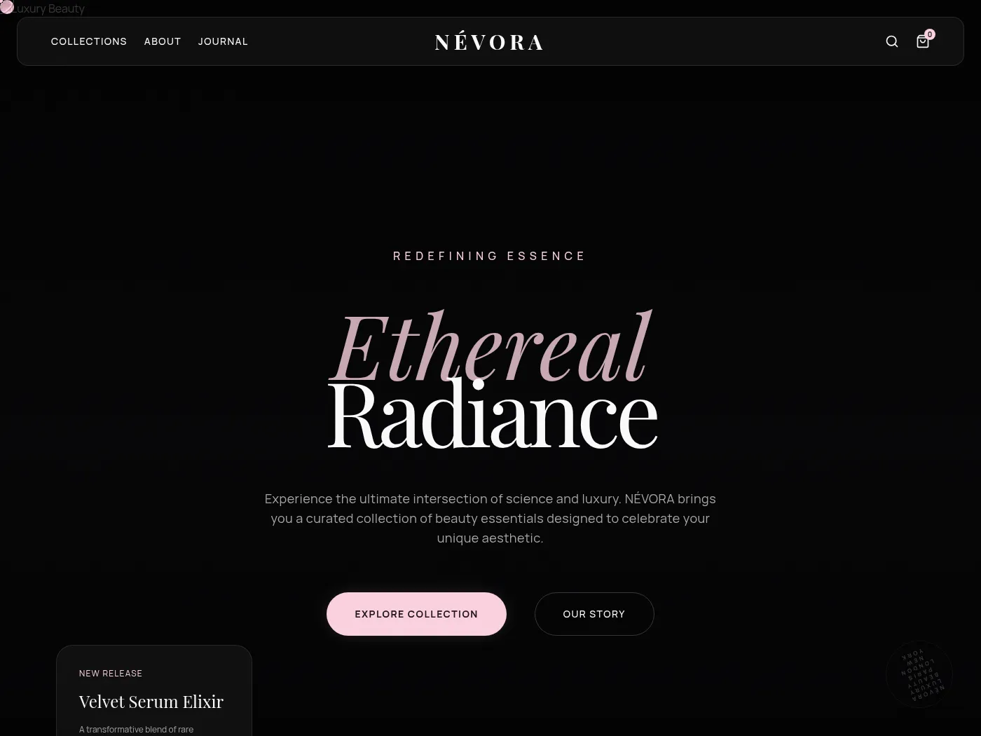 NÉVORA Luxury Landing