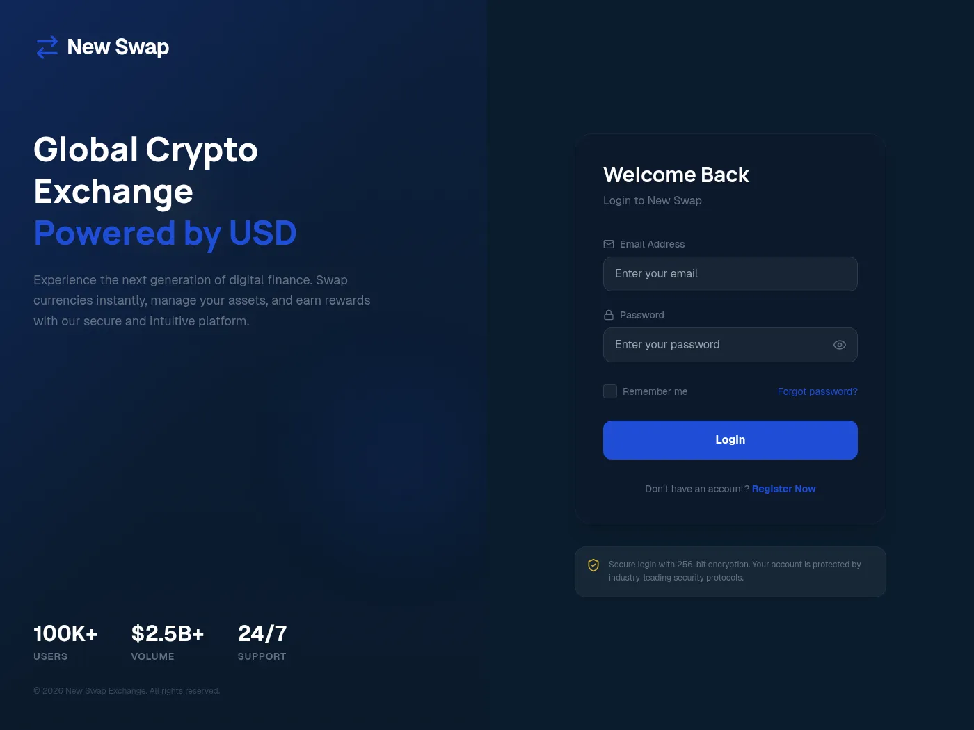 New Swap Exchange
