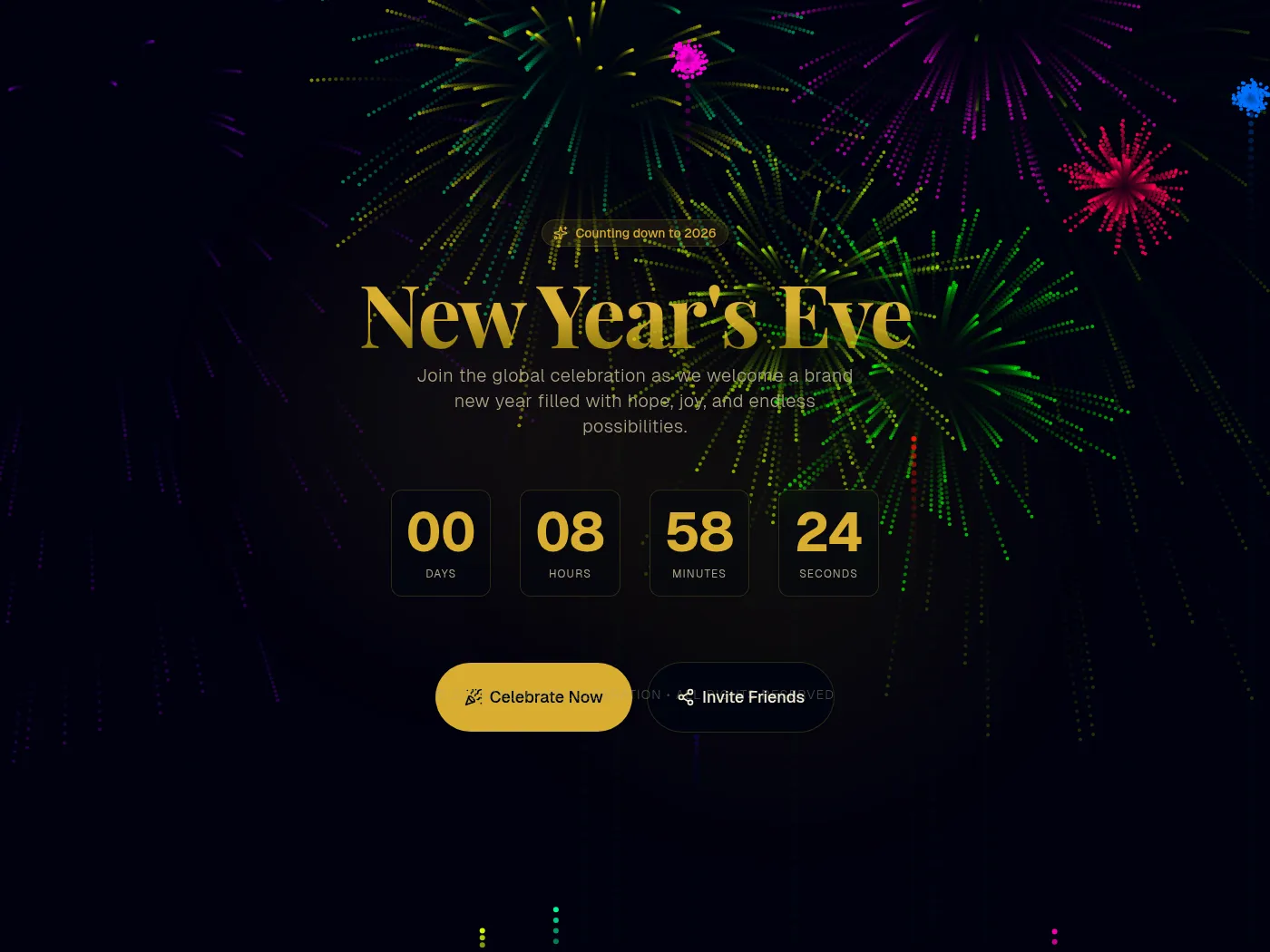 New Year Countdown
