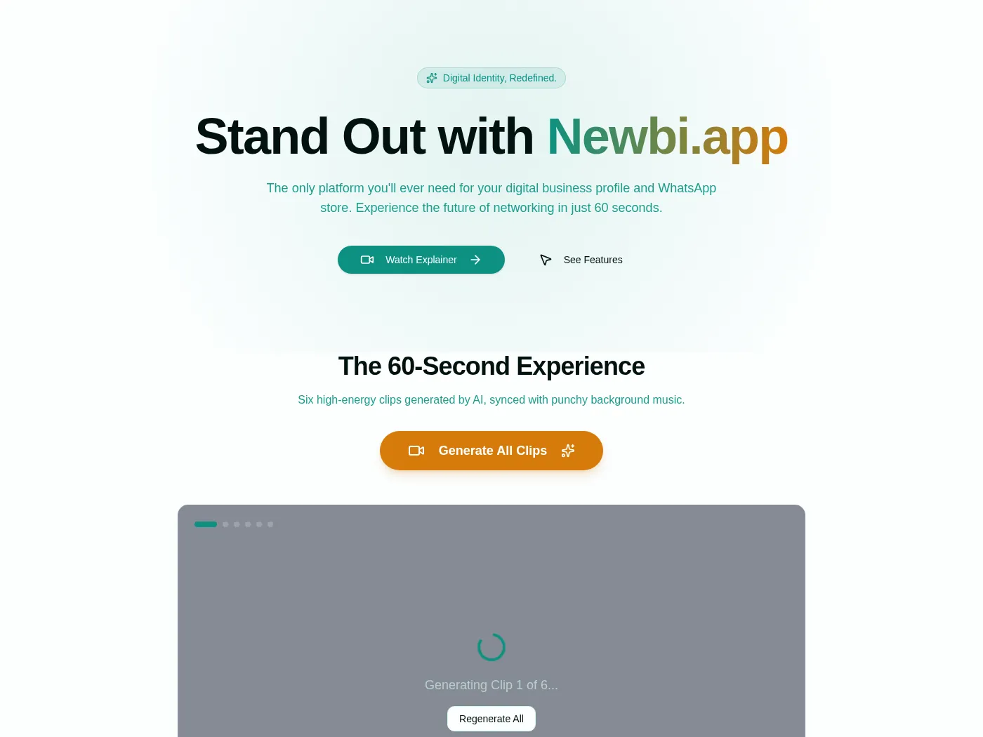Newbi App Explainer Video