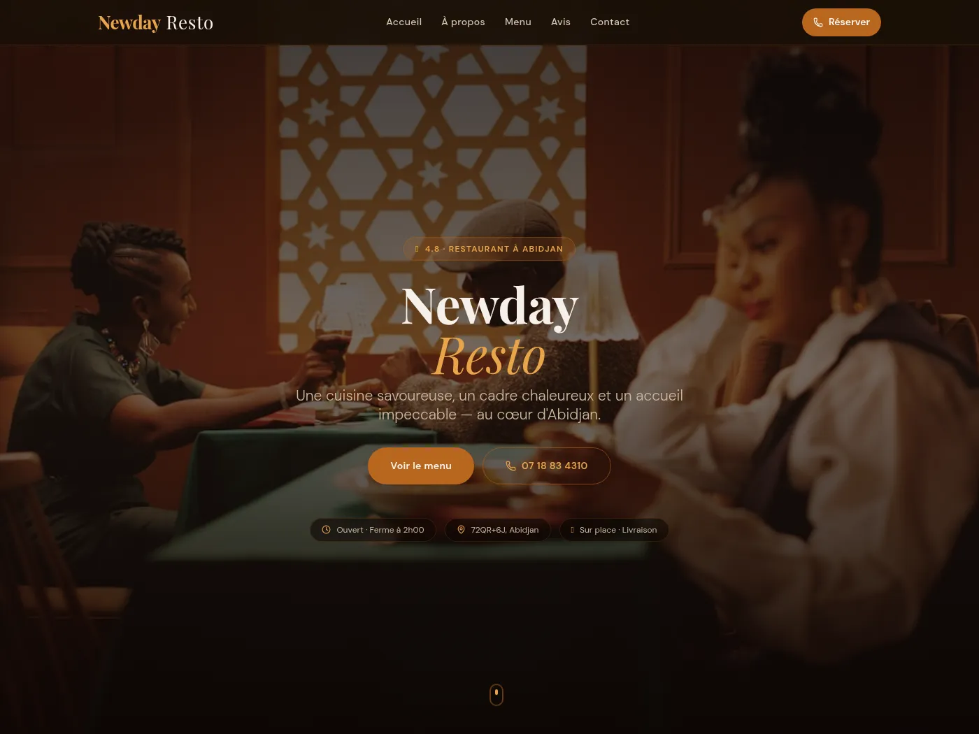 Newday Resto Web