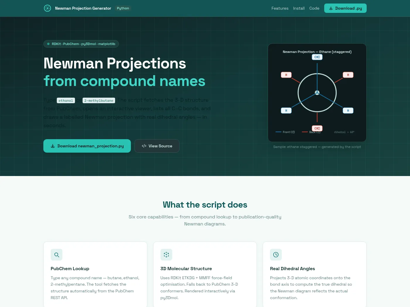 Newman Progen Python