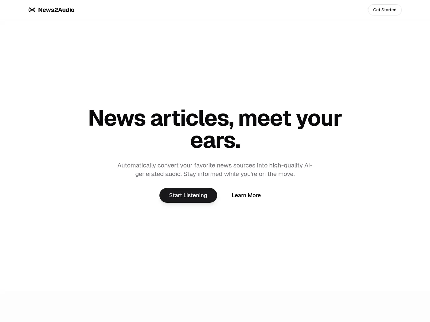 News2Audio AI Workflow