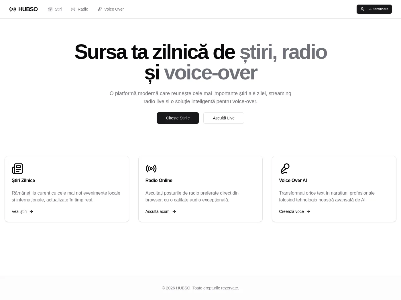 Daily News & Radio Hub