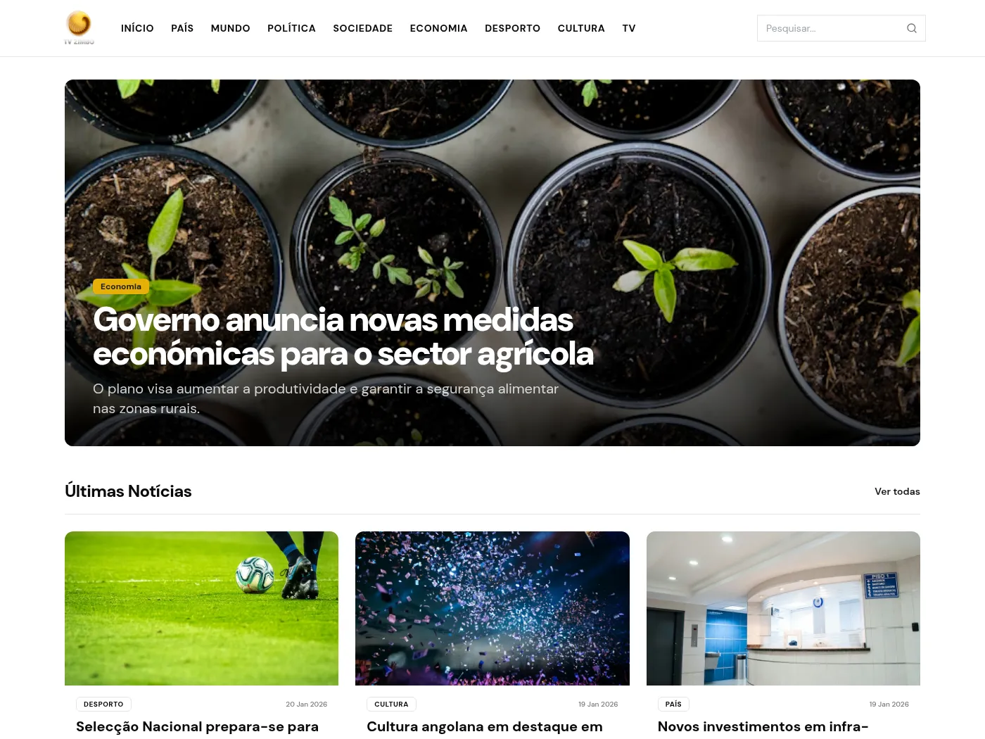 News Portal Site