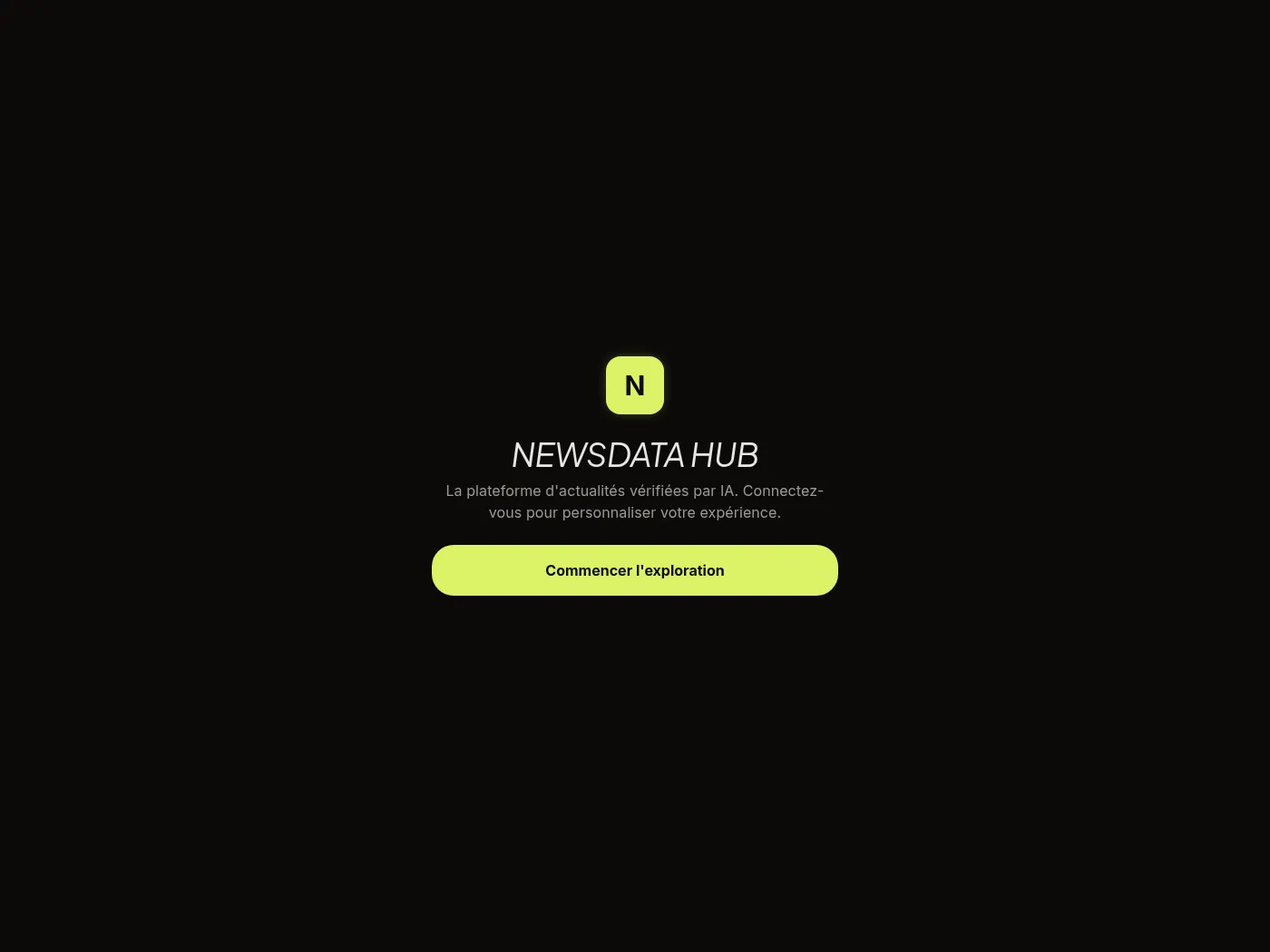 NewsData Insight Hub