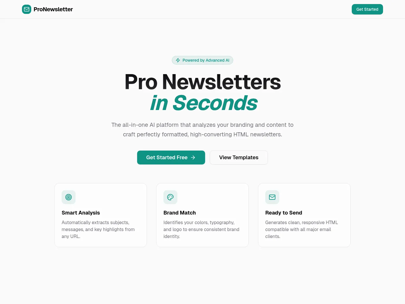 Pro Newsletter Generator