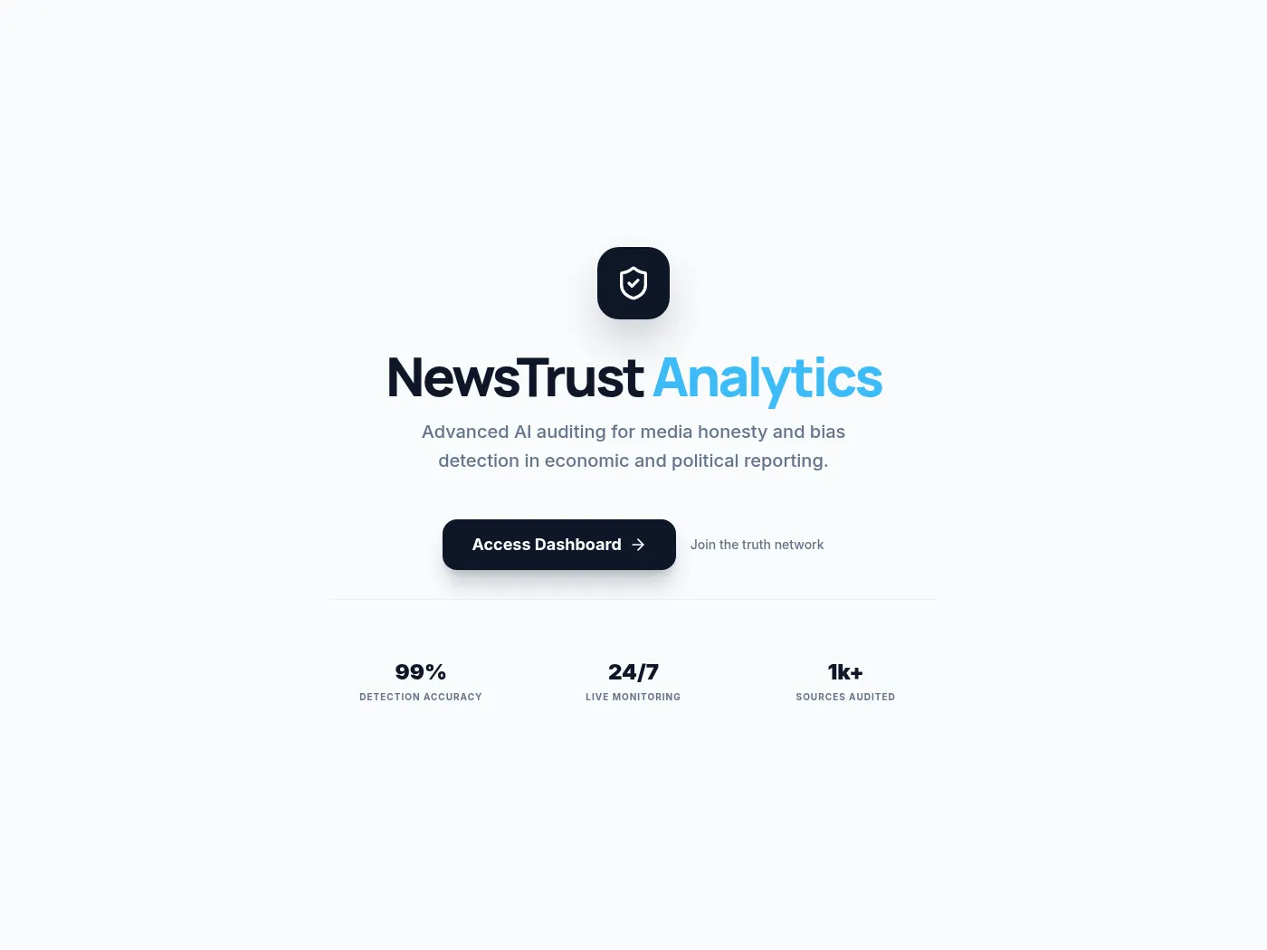NewsTrust Analytics