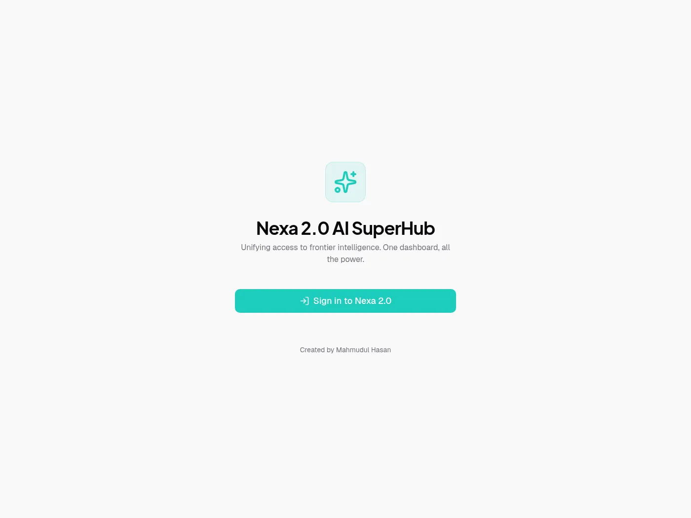 Nexa 2.0 AI SuperHub