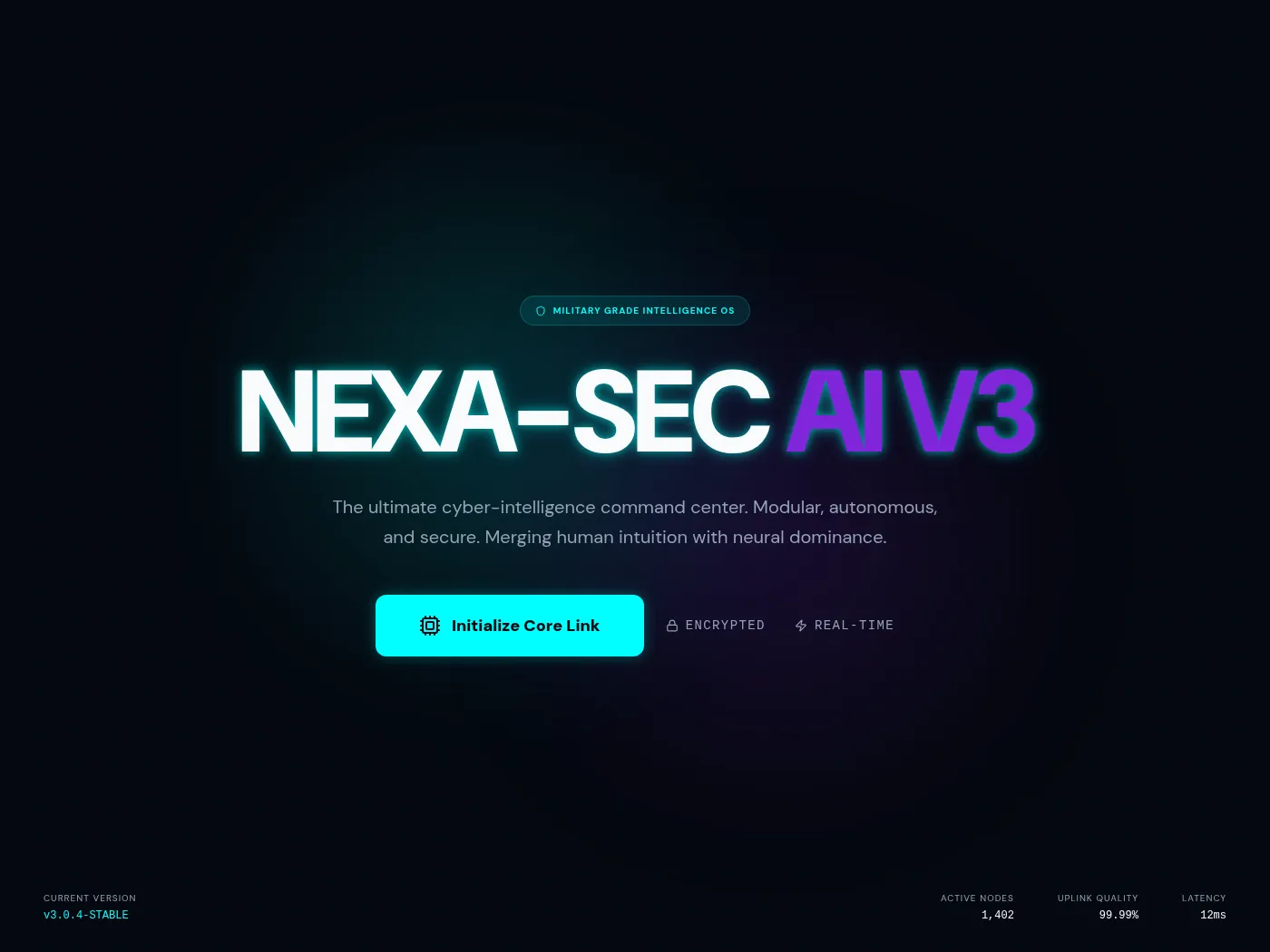 NEXA-SEC AI Command Center