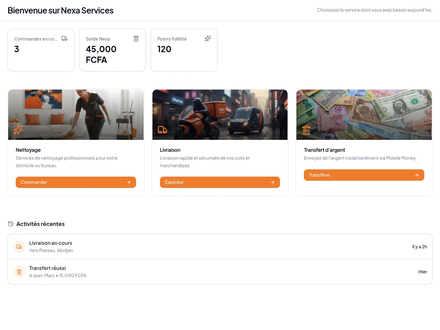 Nexa Services Portal