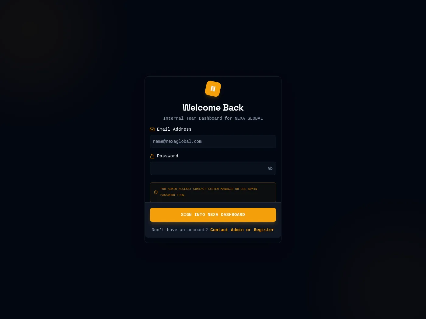 Nexa Global Team Tracker