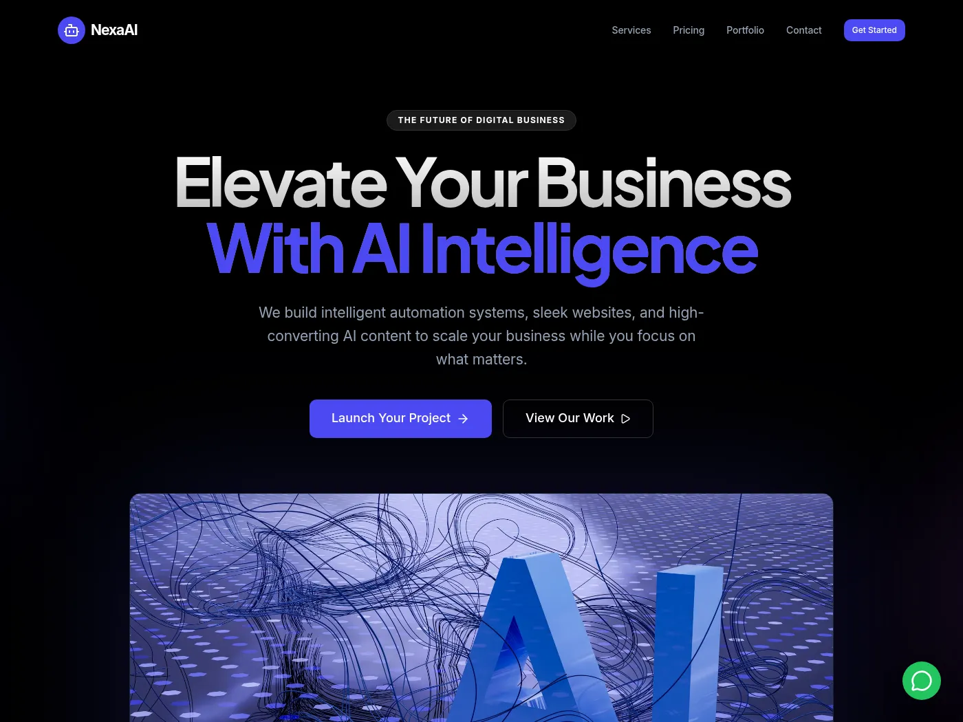 NexaAI Agency Site