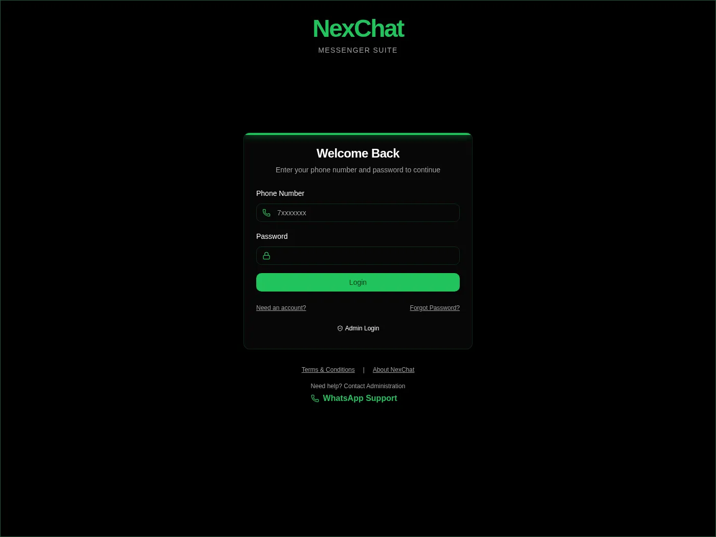 NexChat Messenger Suite