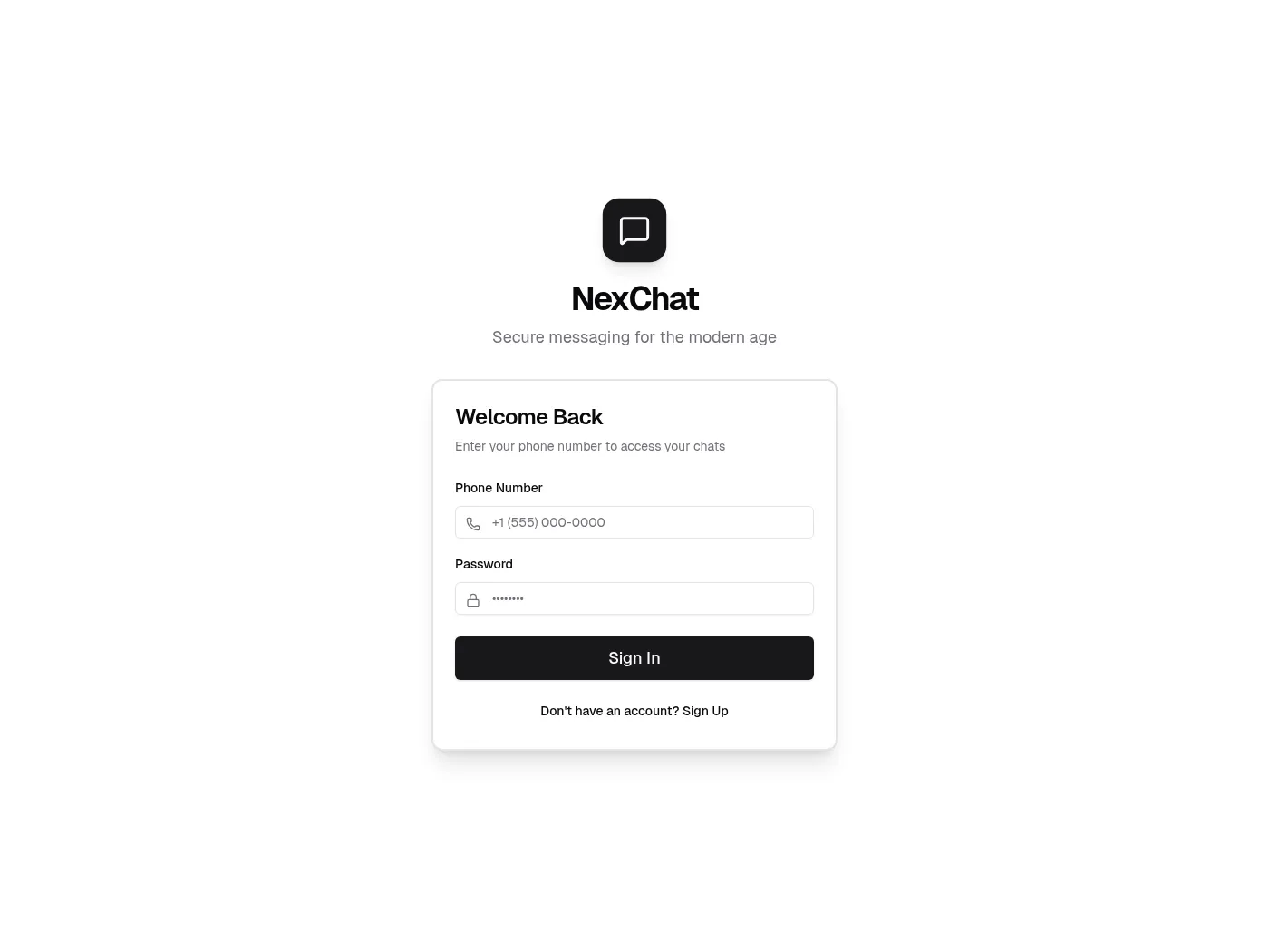 NexChat Messenger