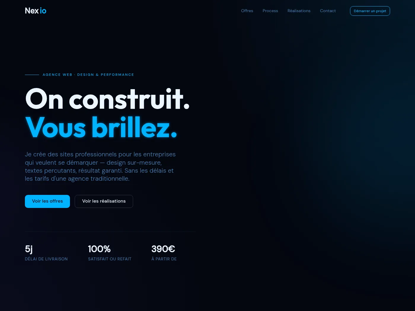 Nexio Web Agency Site