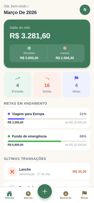 Nexis Finance Tracker