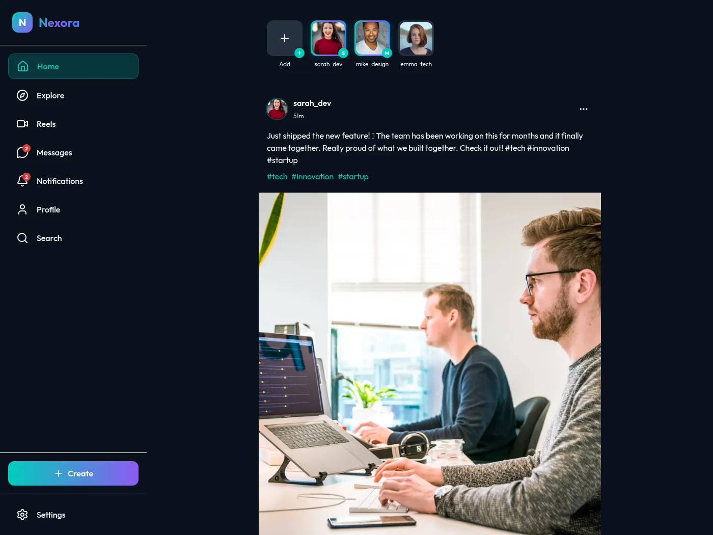 Nexora Social Platform