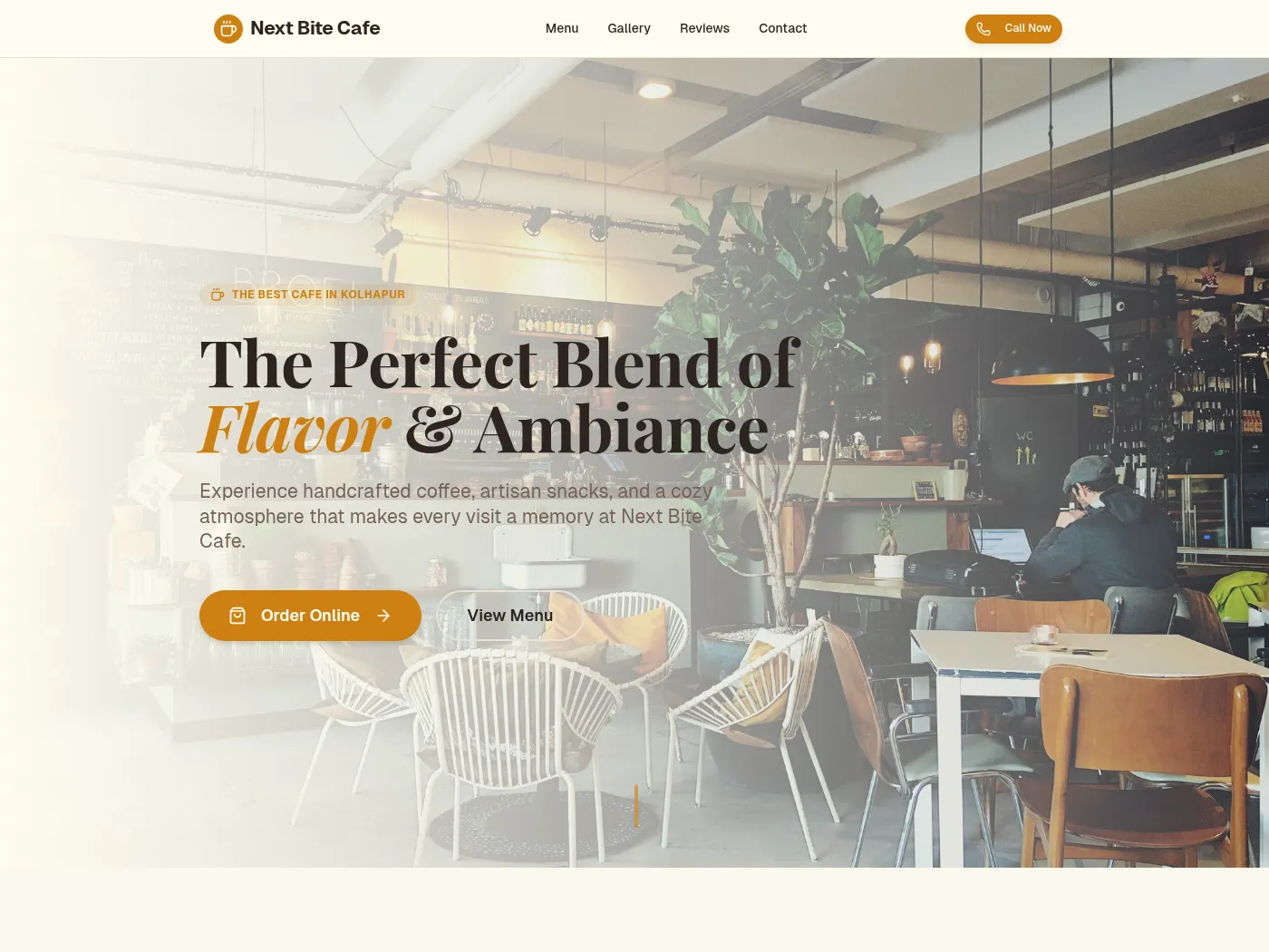 Next Bite PRD Website