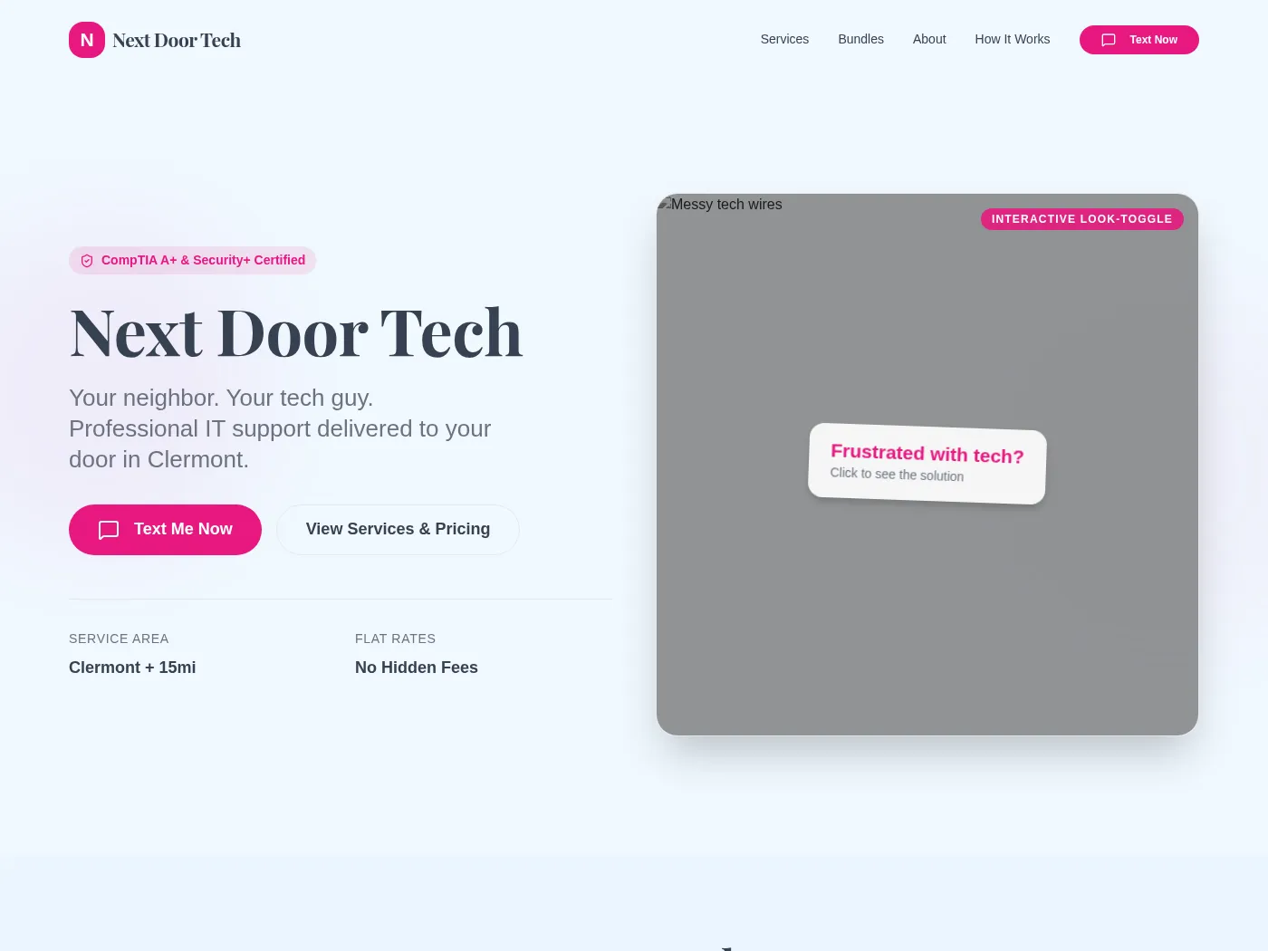 Next Door Tech Site