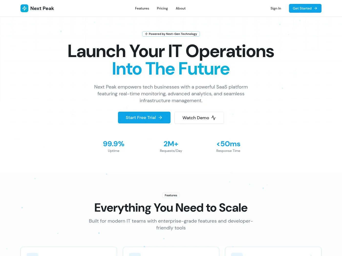 Next Peak SaaS Suite
