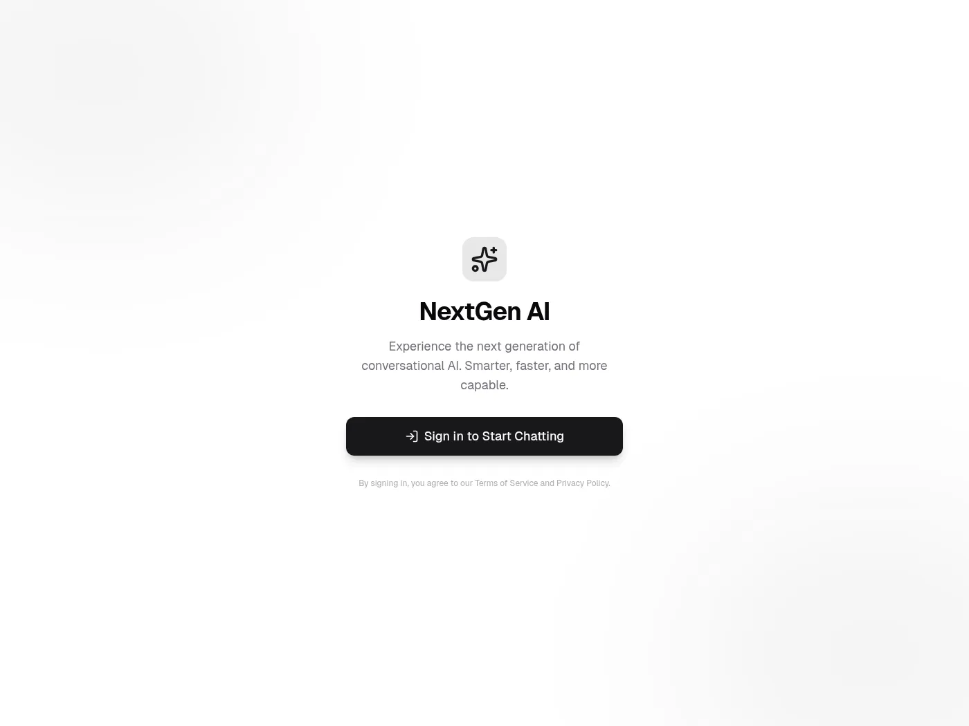 NextGen AI Chat Hub