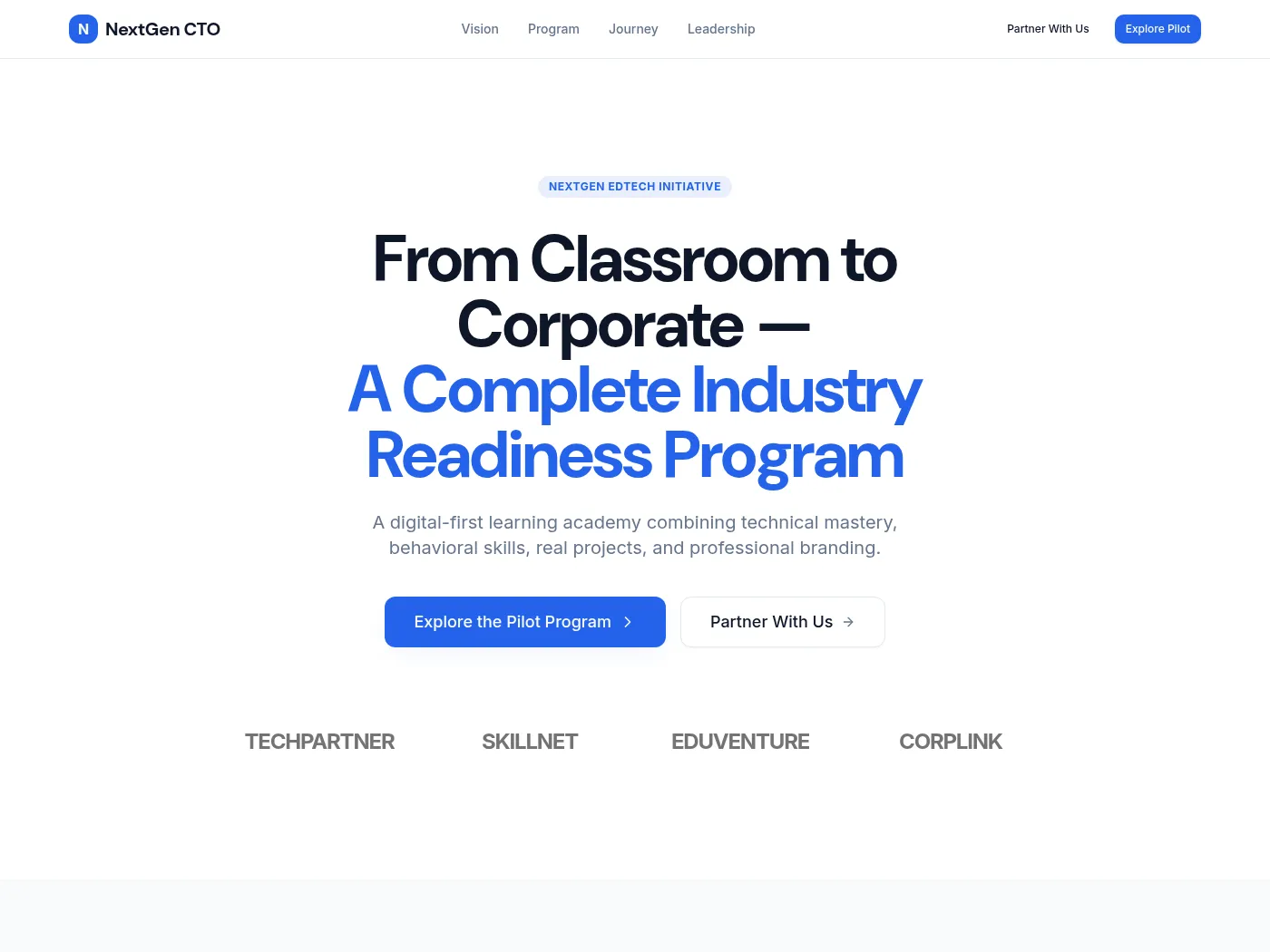 NextGen EdTech Landing